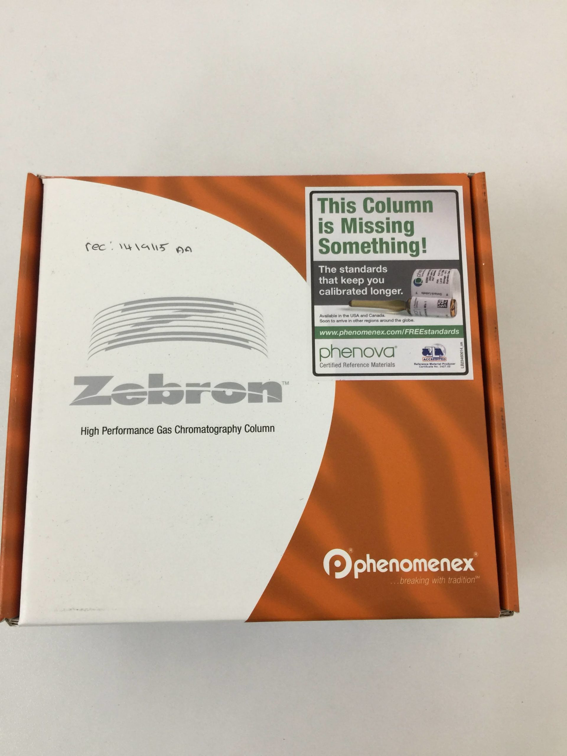 Zebron毛细管柱ZB -半挥发物里士满科学欧宝体育足球 - 欧宝娱乐app官方登录