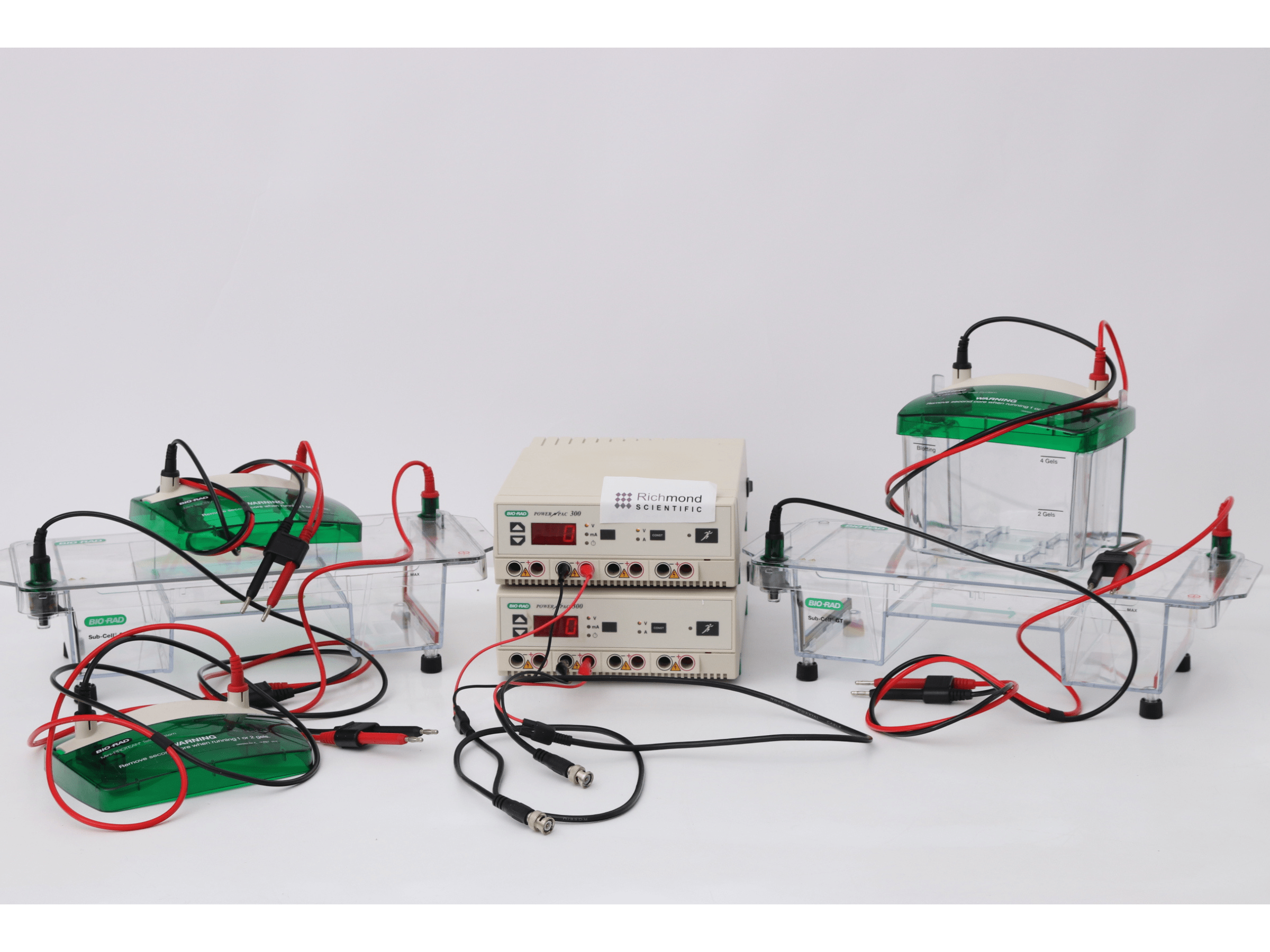 BioRad Sub-Cell GT Electrophoresis System and PowerPac 300 - Richmond ...