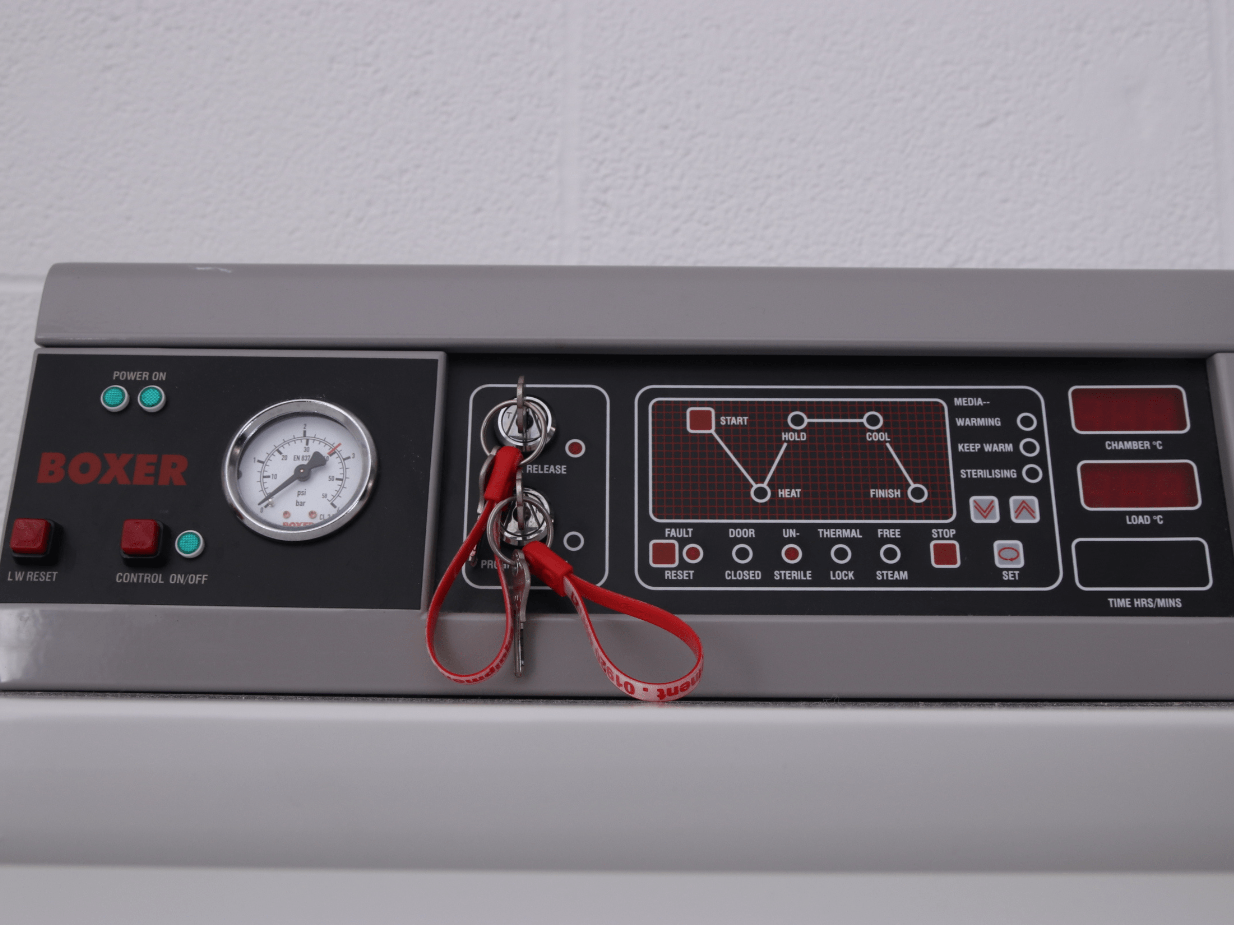 Boxer 200/50L Front Loading Autoclave - Richmond Scientific - 欧宝娱乐app官方登录